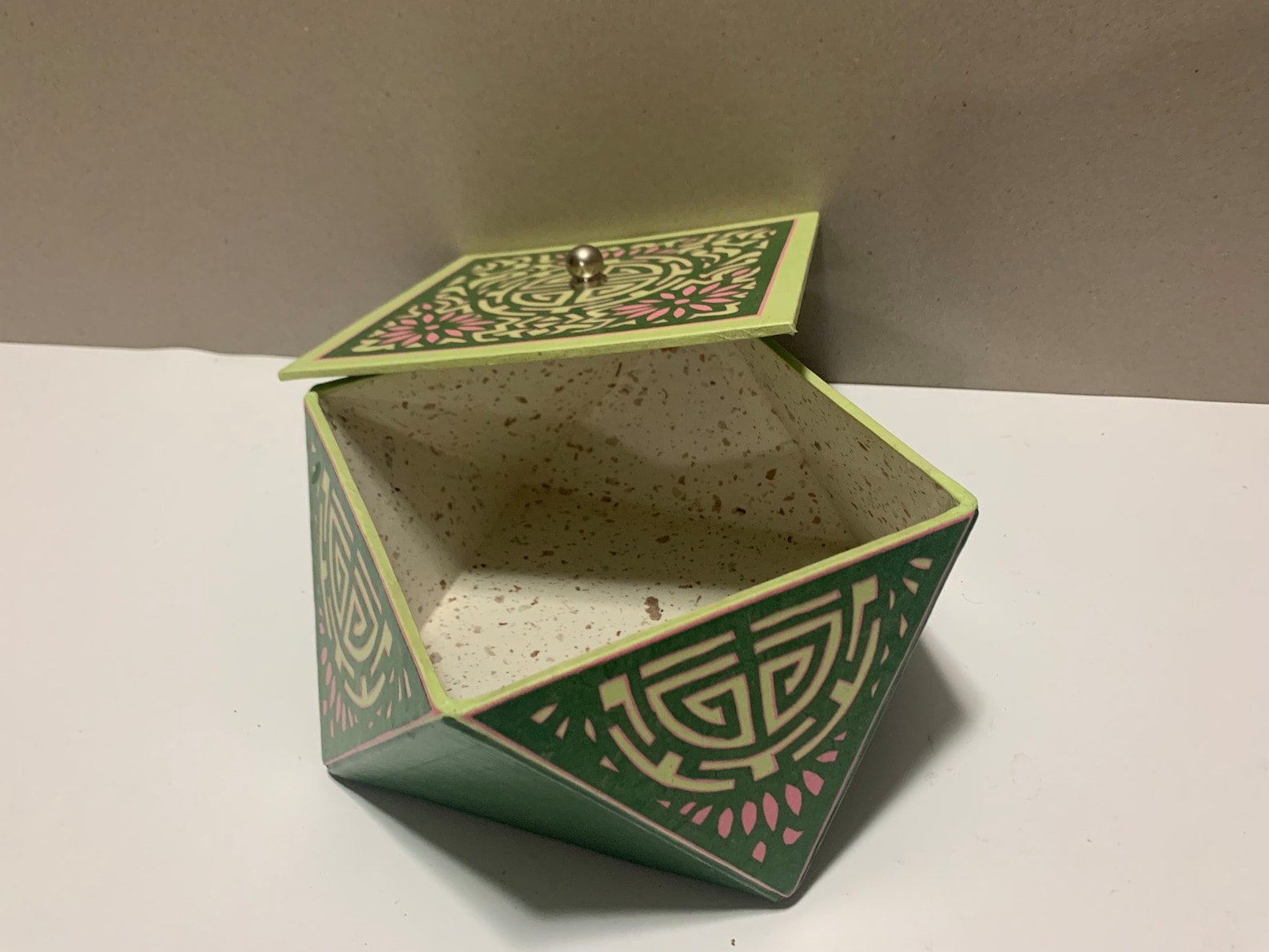 Small Handmade Traditional Korean Hanji Box With Lid - Etsy
