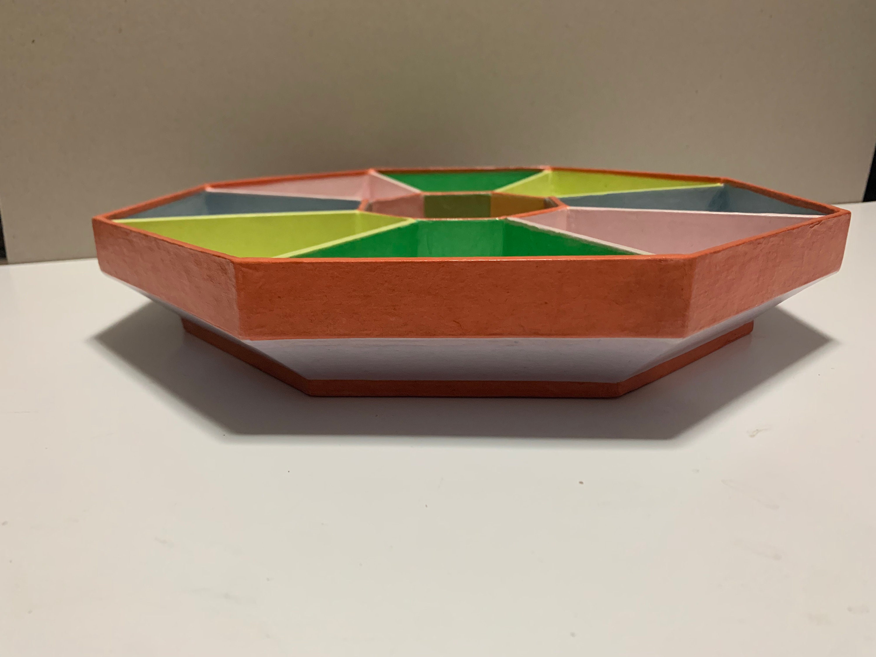 Handmade Traditional Korean Hanji Colorful Octagonal Organizer Box - Etsy