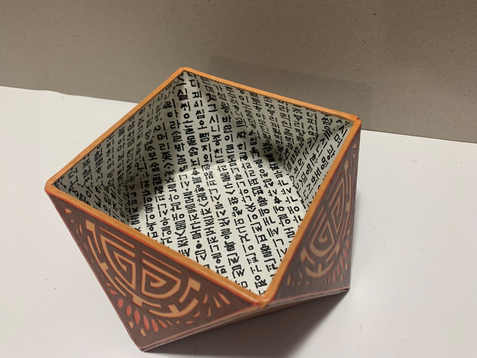 Small Handmade Traditional Korean Hanji Box With Lid - Etsy