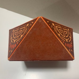 Small Handmade Traditional Korean Hanji Box With Lid - Etsy