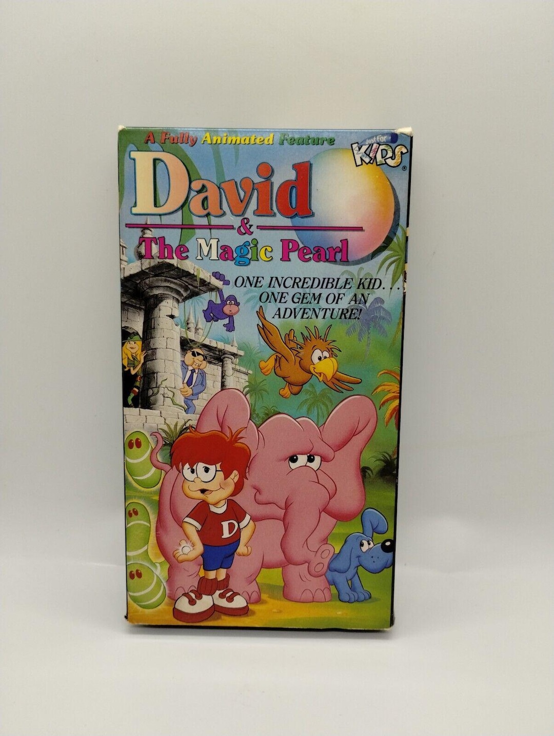 David & the Magic Pearl 1988 VHS Animation Good Condition 75 Minutes - Etsy