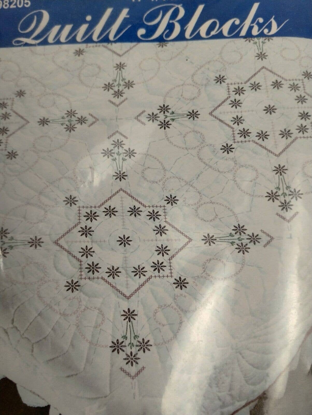 Vintage Fairway Needlecraft Co-quilt Blocks Four 17.25 X 17.25 98205 - Etsy