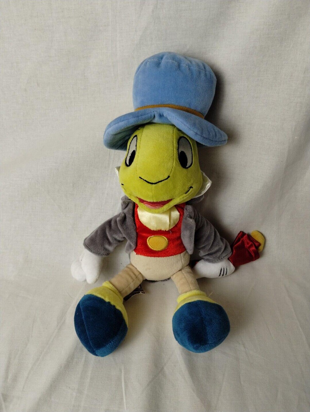 Disney Store Exclusive Authentic Original Jiminy Cricket 14" Plush ...