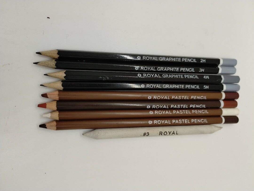 Royal Graphite / Pastel Pencils Hardtmuth Magic Multicolored - Etsy