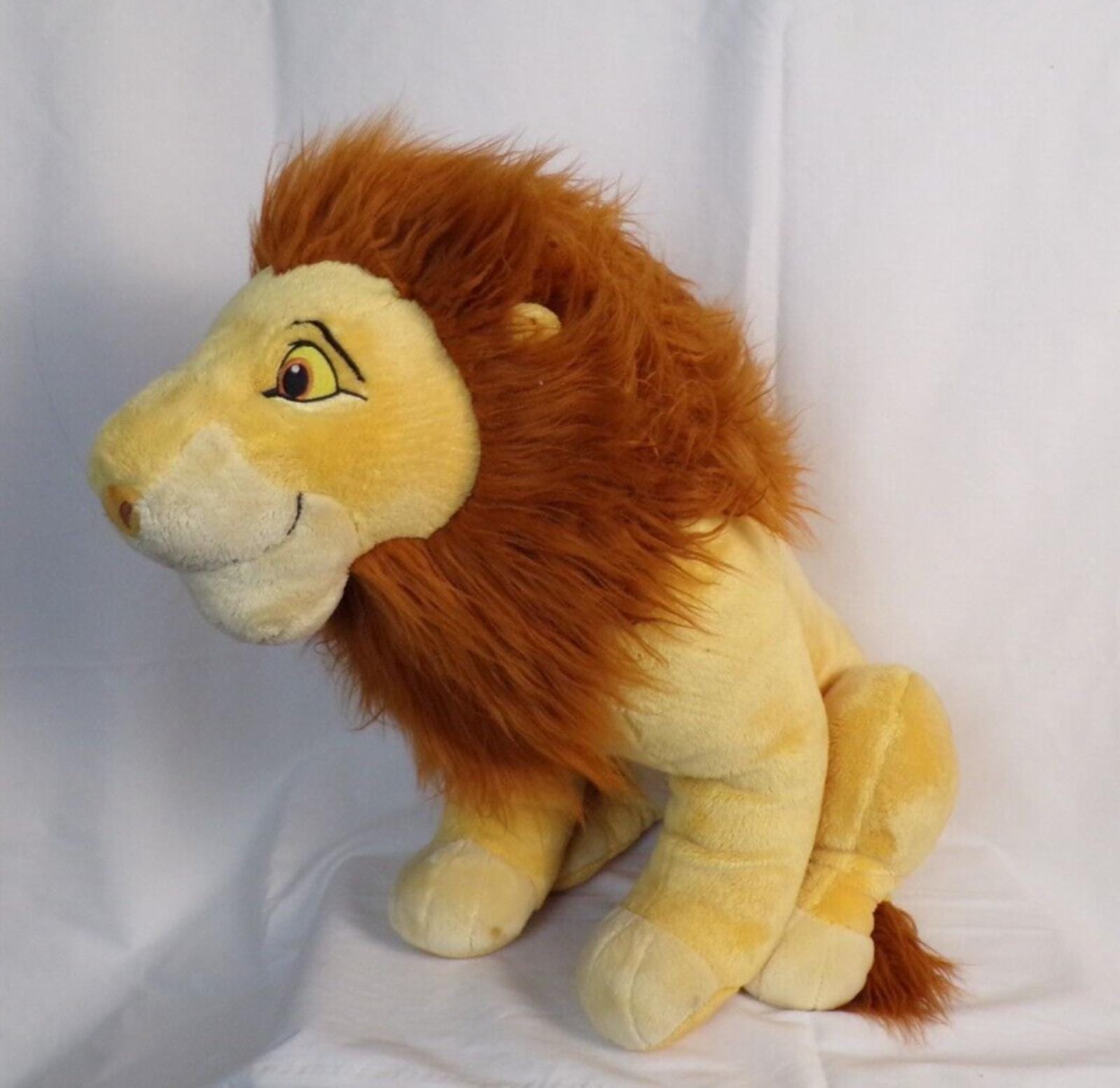Disney Store the Lion King Large Adult Mufasa Simba Stuffed Plush ...