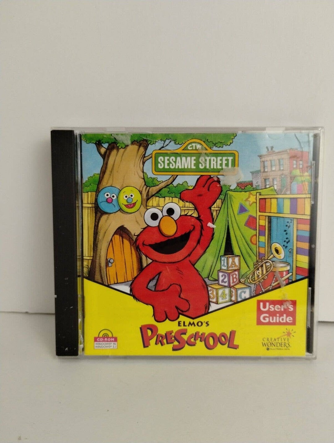 Sesame Street Elmo's Preschool CD-ROM windows 95/3.1 PC Game - Etsy