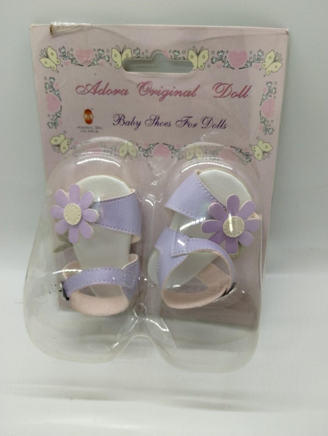 Adora Baby Shoes for Dolls - Lavender Sandals With Daisy Flower - 2.5 ...