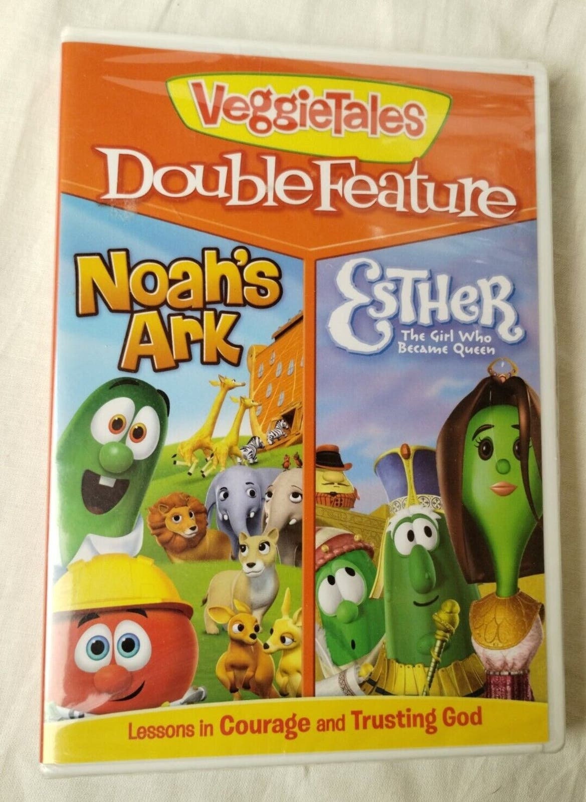 Veggietales Double Feature Noah's Ark & Esther NEW Sealed DVD - Etsy