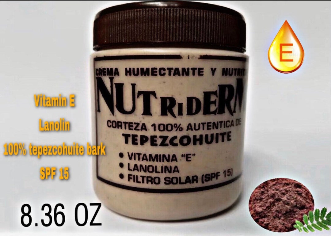 NUTRIDERM TEPEZCOHUITE, With Vitamin E, Lanolin & SPF 15, Acne, Paño ...