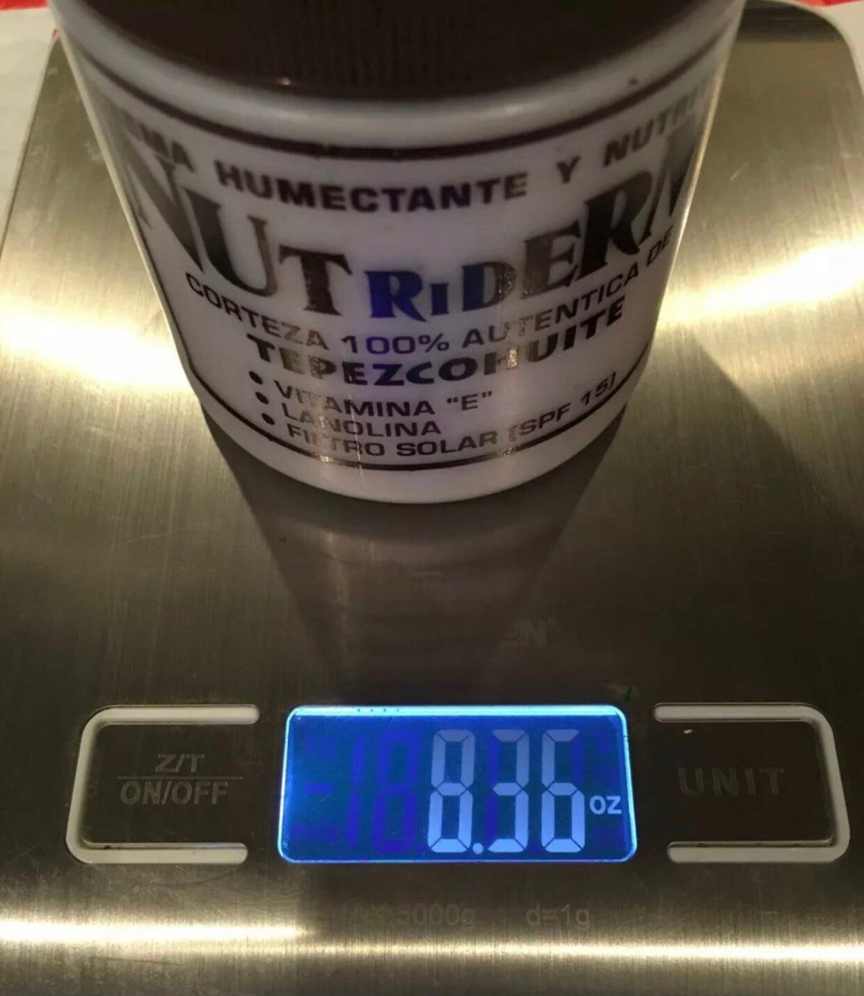 NUTRIDERM TEPEZCOHUITE, With Vitamin E, Lanolin & SPF 15, Acne, Paño ...