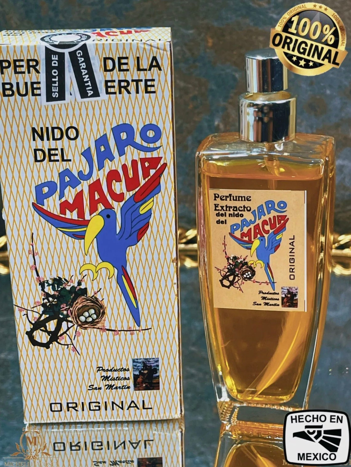 Nido Del Pajaro Macua El Original / Good Luck Perfume Authentic Macaw ...