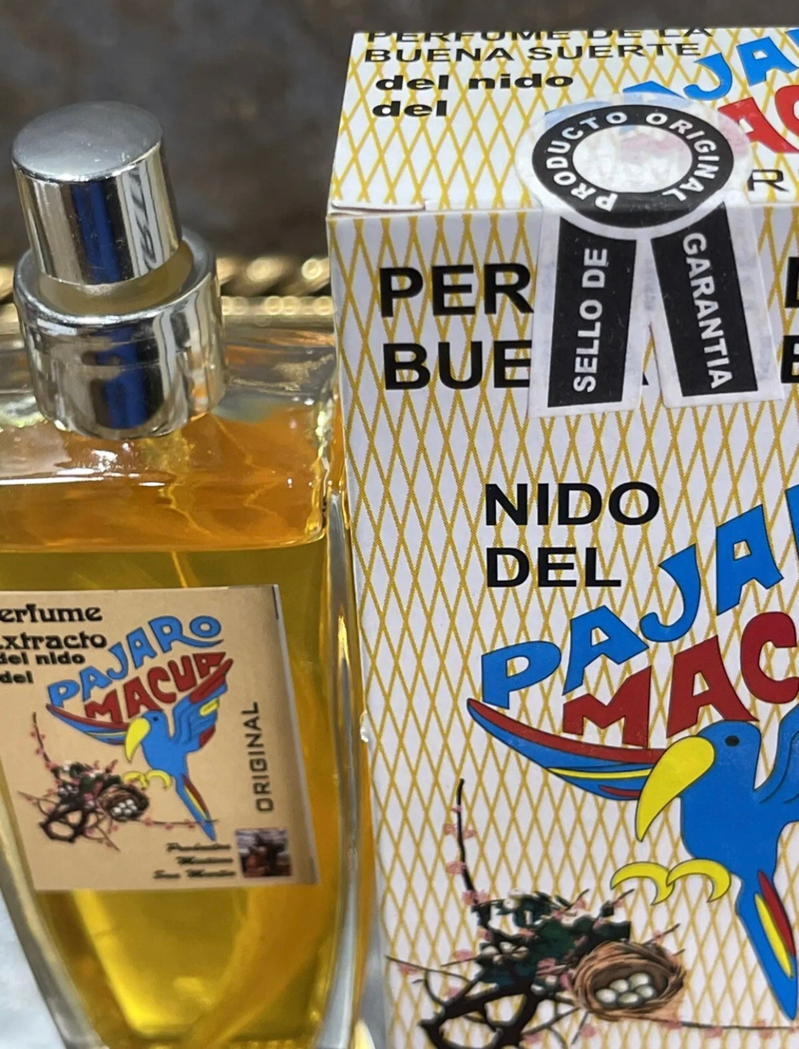 Nido Del Pajaro Macua El Original / Good Luck Perfume Authentic Macaw ...