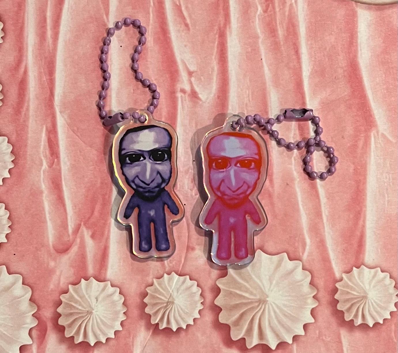 Holographic Ao Oni Keychain - Etsy