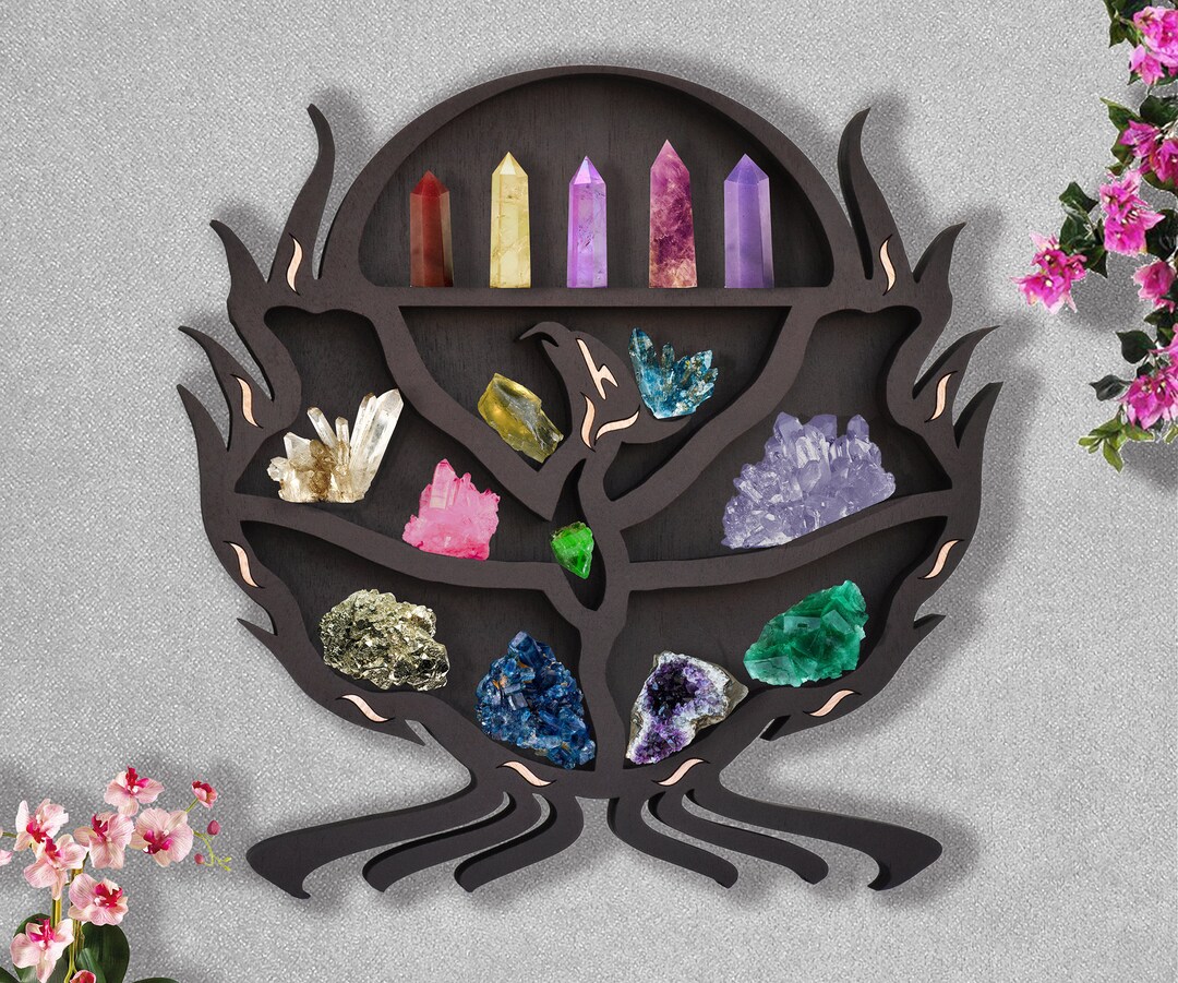 Phoenix Crystal Shelf, Crystal Shelf, Crystal Display, Phoenix Home ...