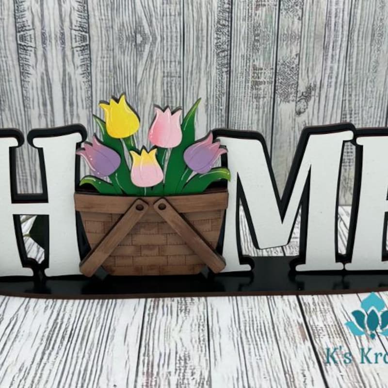 Interchangeable Home Sign - Etsy