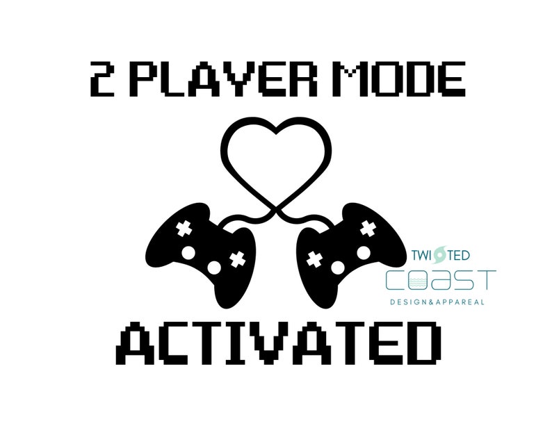 Two Player Mode SVG PNG - Etsy