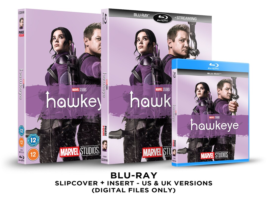 Marvel Studios Hawkeye Custom Blu-ray Slipcover + Insert Set [DOWNLOAD ...
