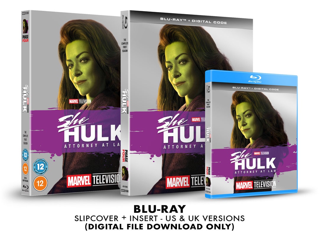 Marvel Studios She-hulk: Attorney at Law Custom Blu-ray Slipcover ...
