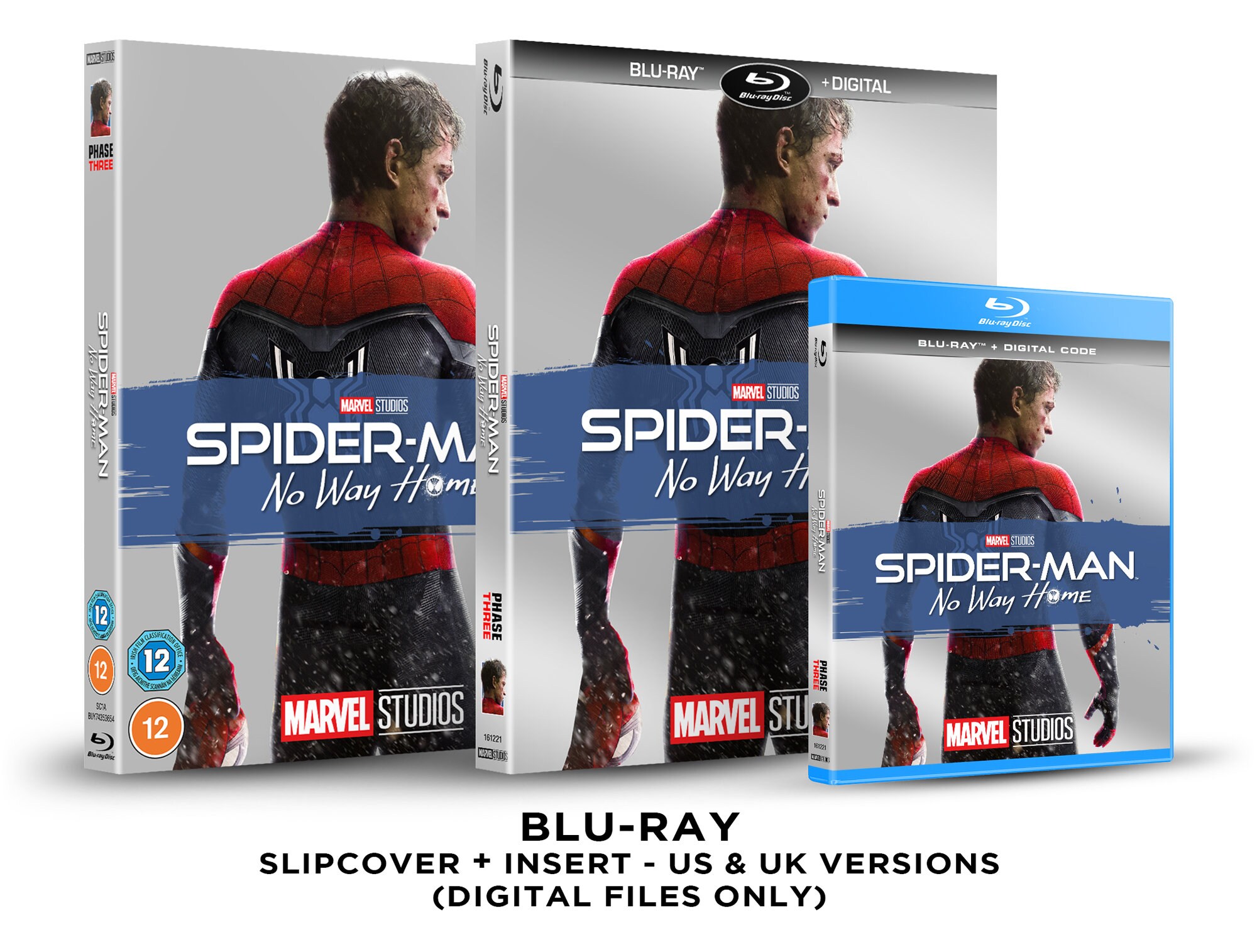 Marvel Studios Spider-man: No Way Home Custom Blu-ray Slipcover Insert Set DOWNLOAD - Etsy