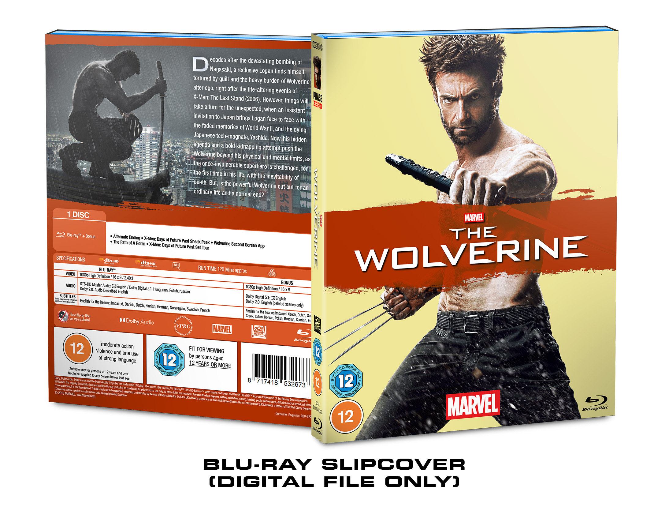 The Wolverine Dvd Cover Hd