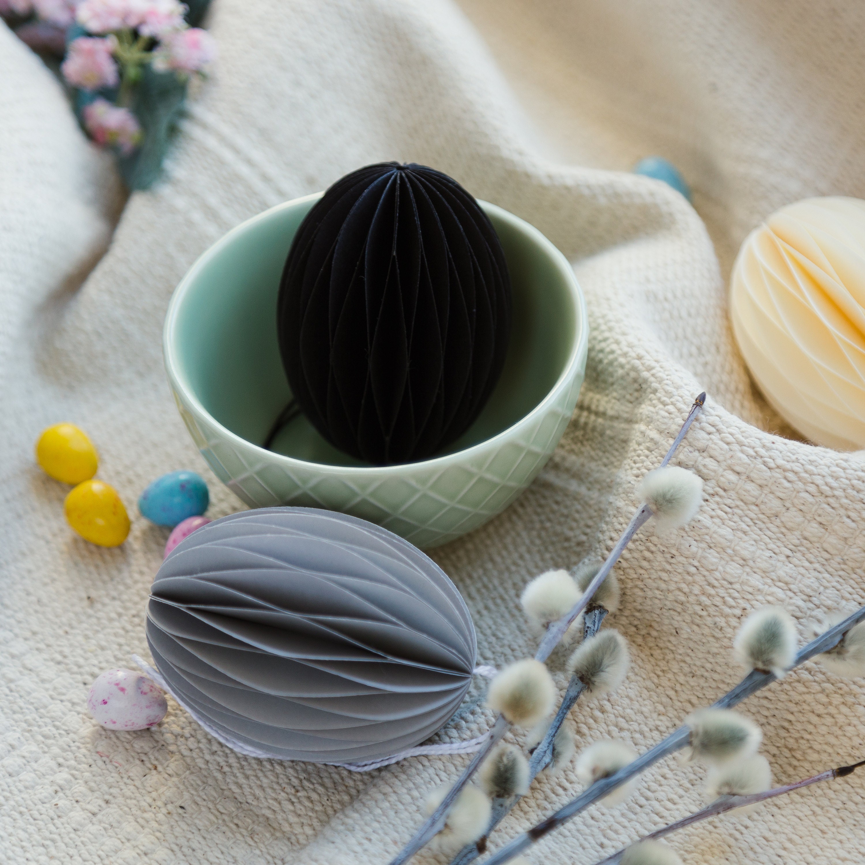 Easter Decoration Easter Egg paper Handmade Decoration Paper Egg ...