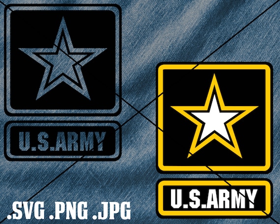 US Army SVG and Layered Colored SVG Digital Instant Download - Etsy