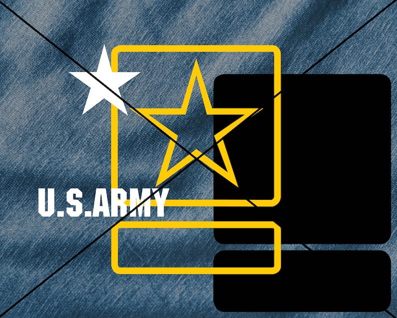US Army SVG and Layered Colored SVG Digital Instant Download Logo - Etsy