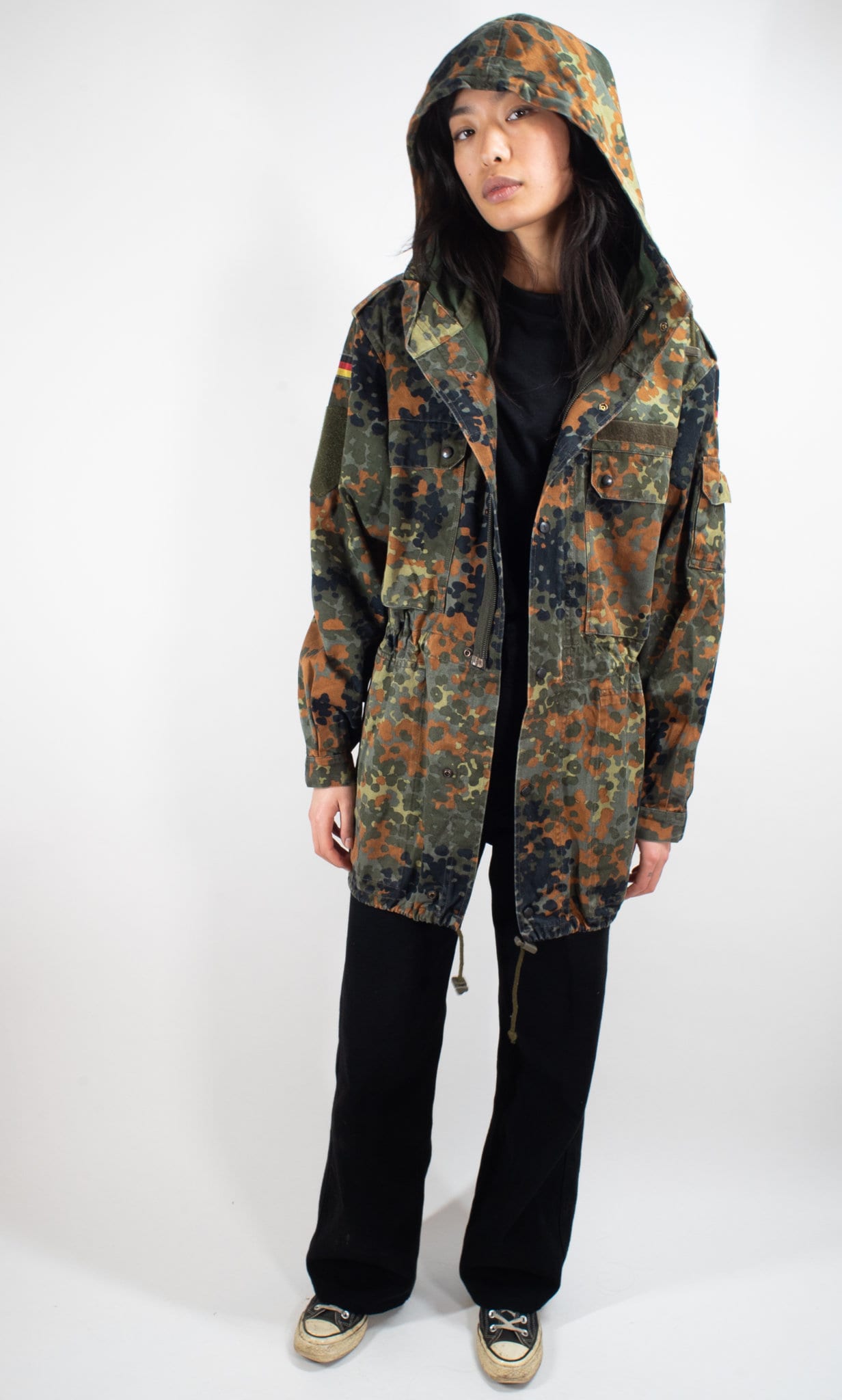 Vintage German Army Flecktarn Camouflage Parka - Etsy