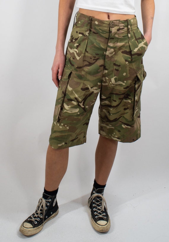 British Army - MTP Camouflage Cargo Shorts - Gem