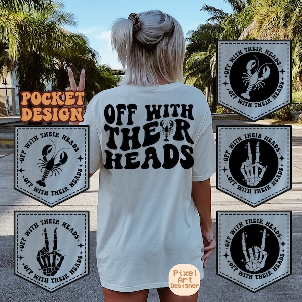 Off With Their Heads Png - Etsy