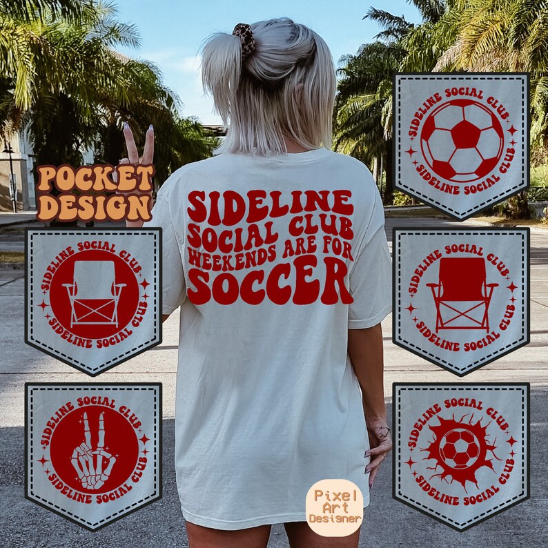 Sideline Social Club Svg, Funny Soccer, Soccer Mom Svg, Soccer Svg ...