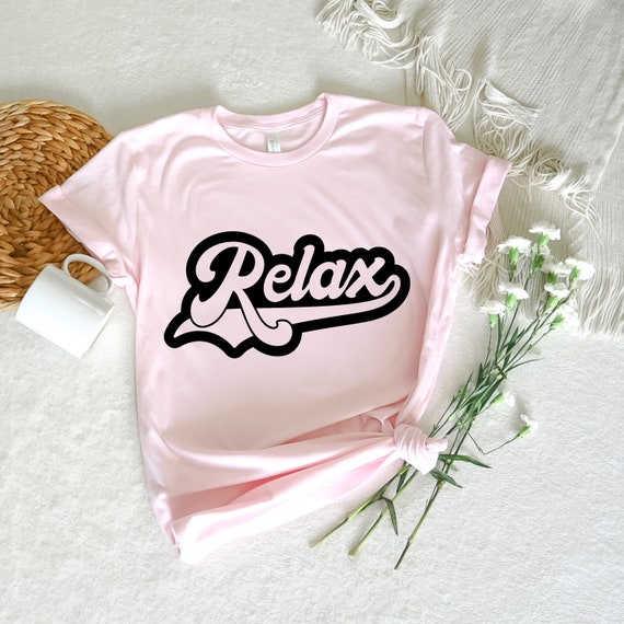 Relax Svg aesthetic Svg Relaxed Svg positive Svg heart - Etsy Canada
