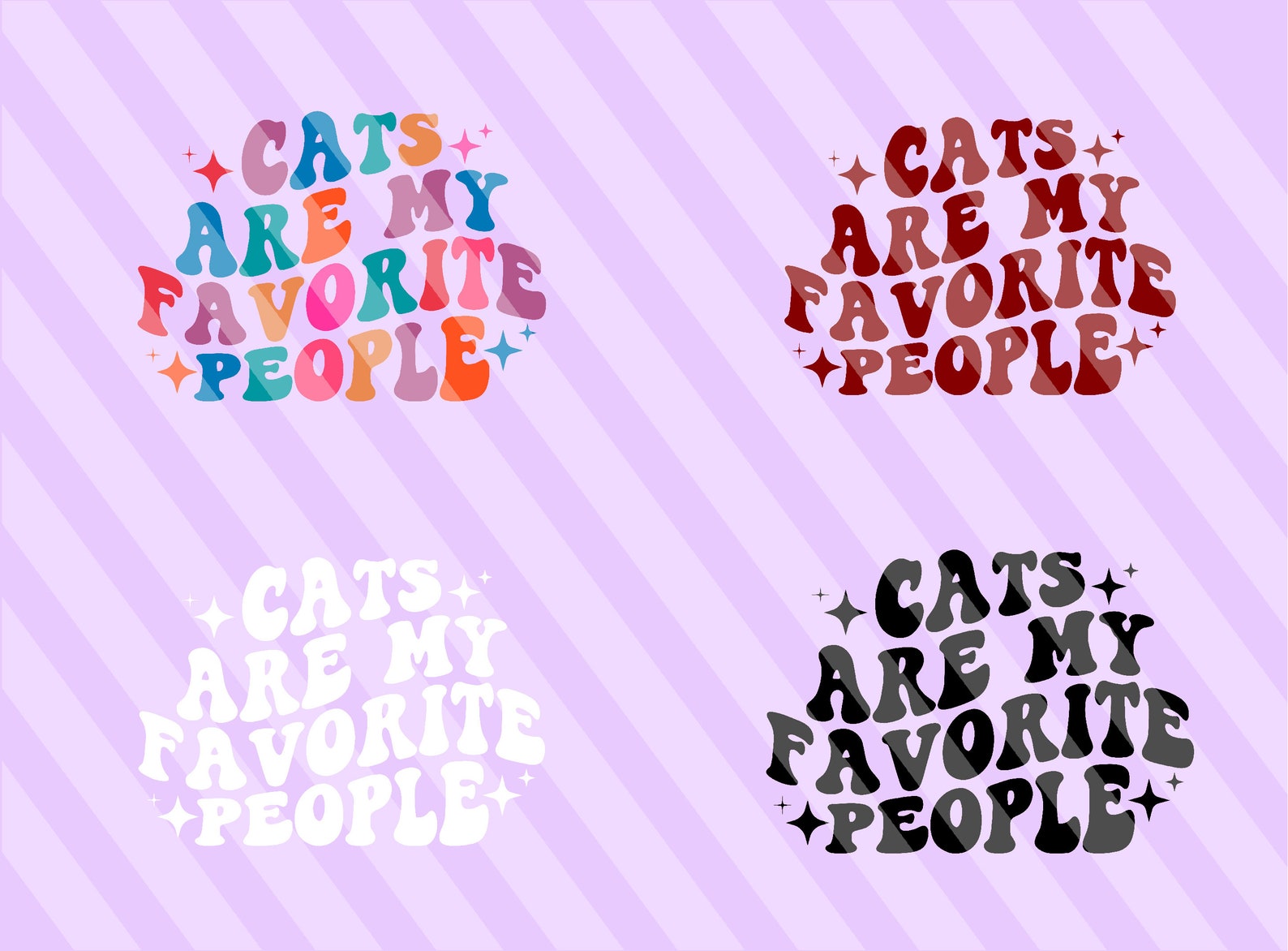 Cats Are My Favorite People Svg Funny Cat Svg Cat Mom Svg - Etsy