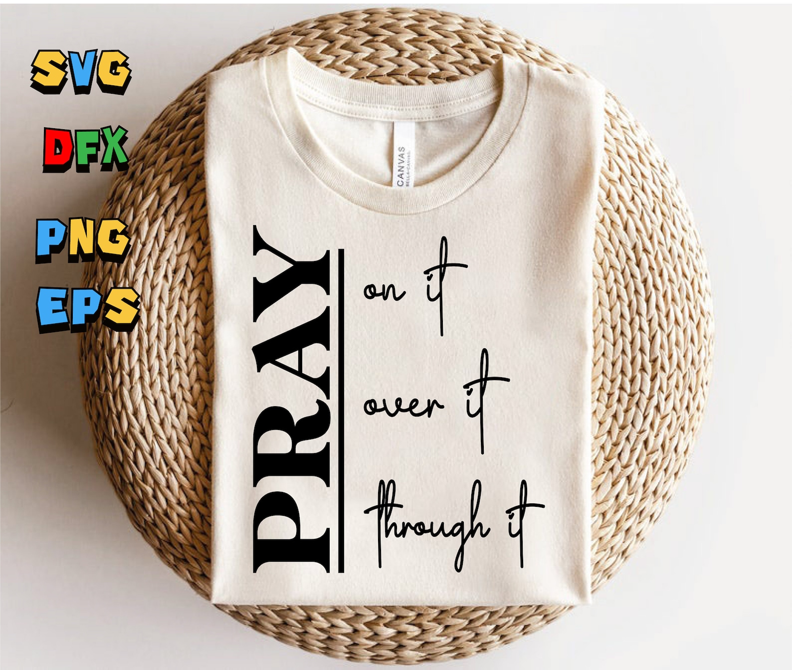 Pray on It Svg Pray Over It Svg Pray Through It Svg - Etsy