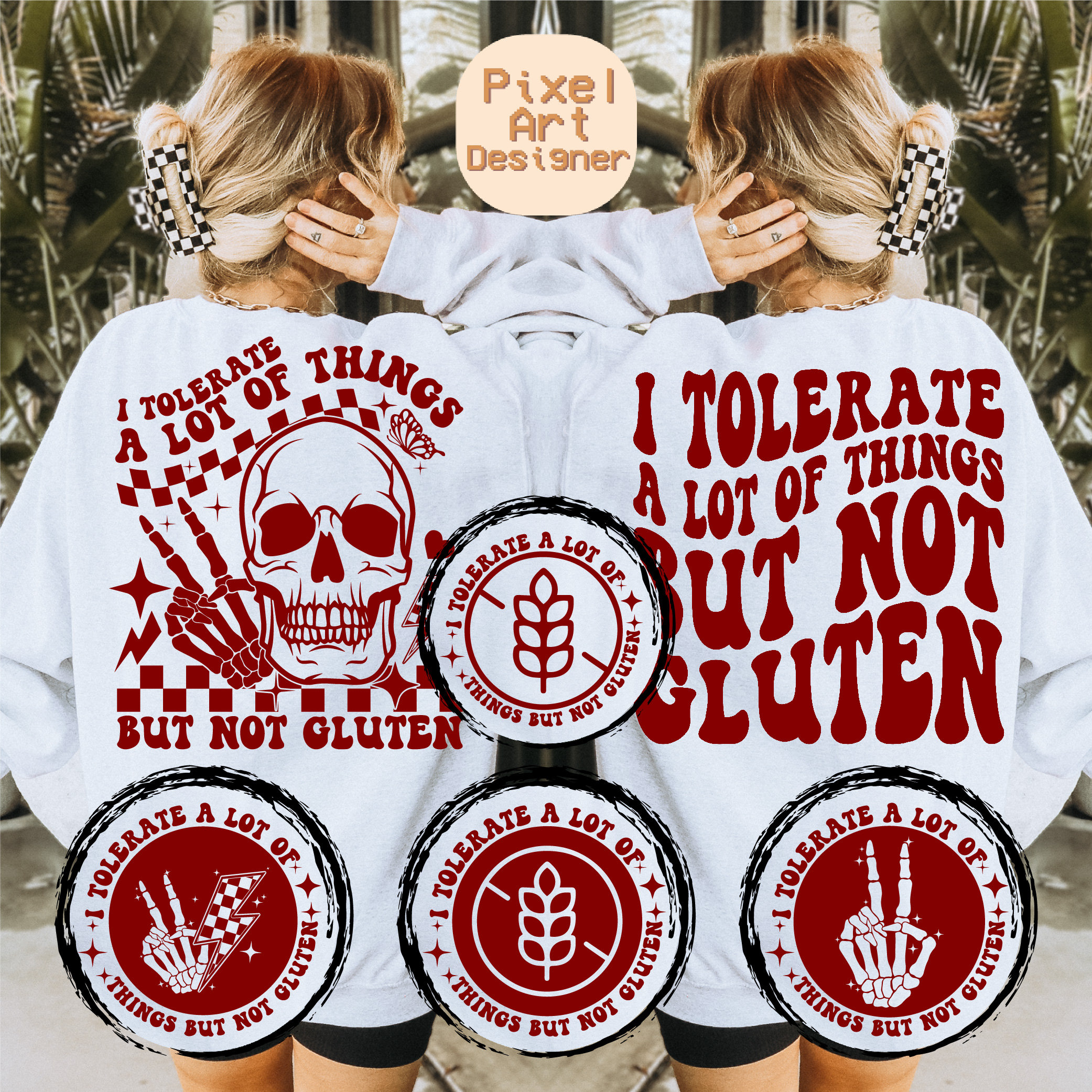 Celiac Disease Awareness Png Svg, I Tolerate A Lot of Things but Not ...