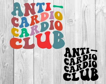 Anti Cardio - Etsy