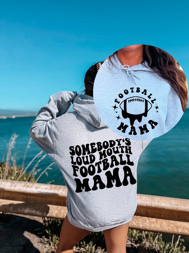 Somebodys Loud Mouth Football Mama Svg Football Mom Svg Etsy
