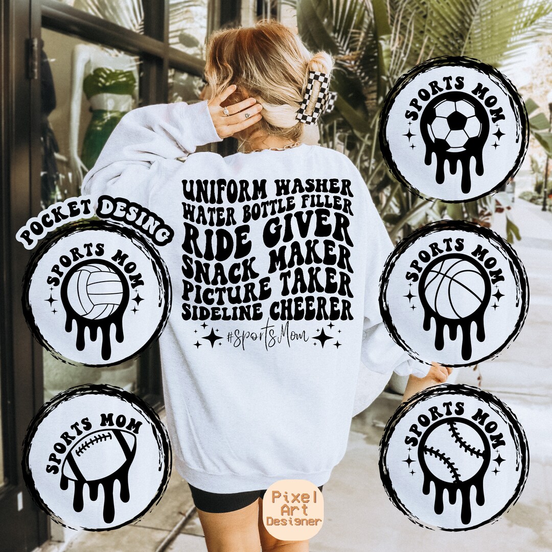 Sports Mom Png Svg, Sports Life Svg, Sports Svg, Football, Baseball ...