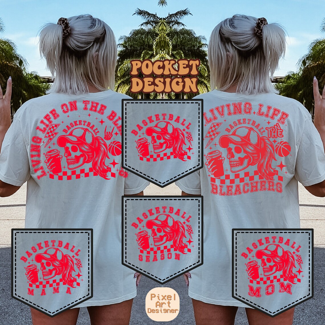 Living Life on the Bleachers Svg Png, Basketball Svg, Basketball Mom ...