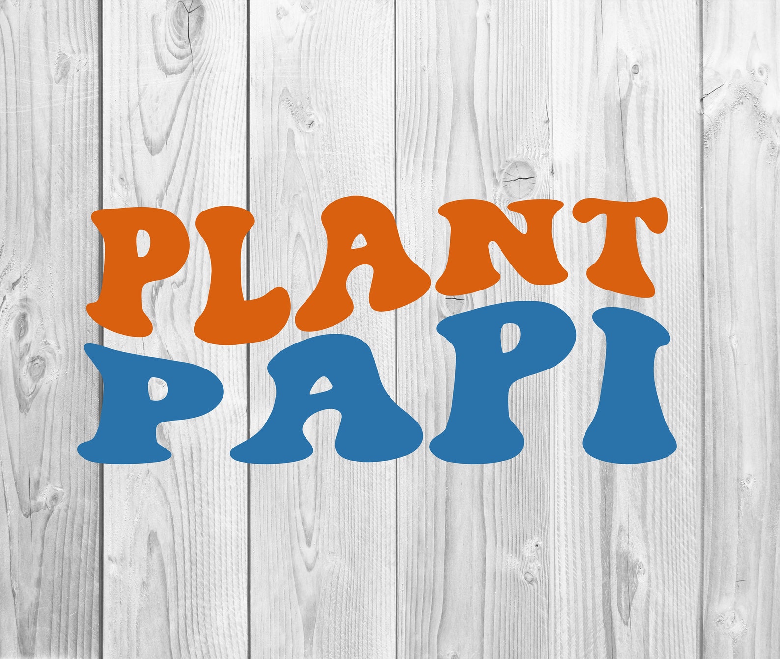 Plant Papi SVG Plant Papa Svg Flower Svg Outline Svg Mom - Etsy