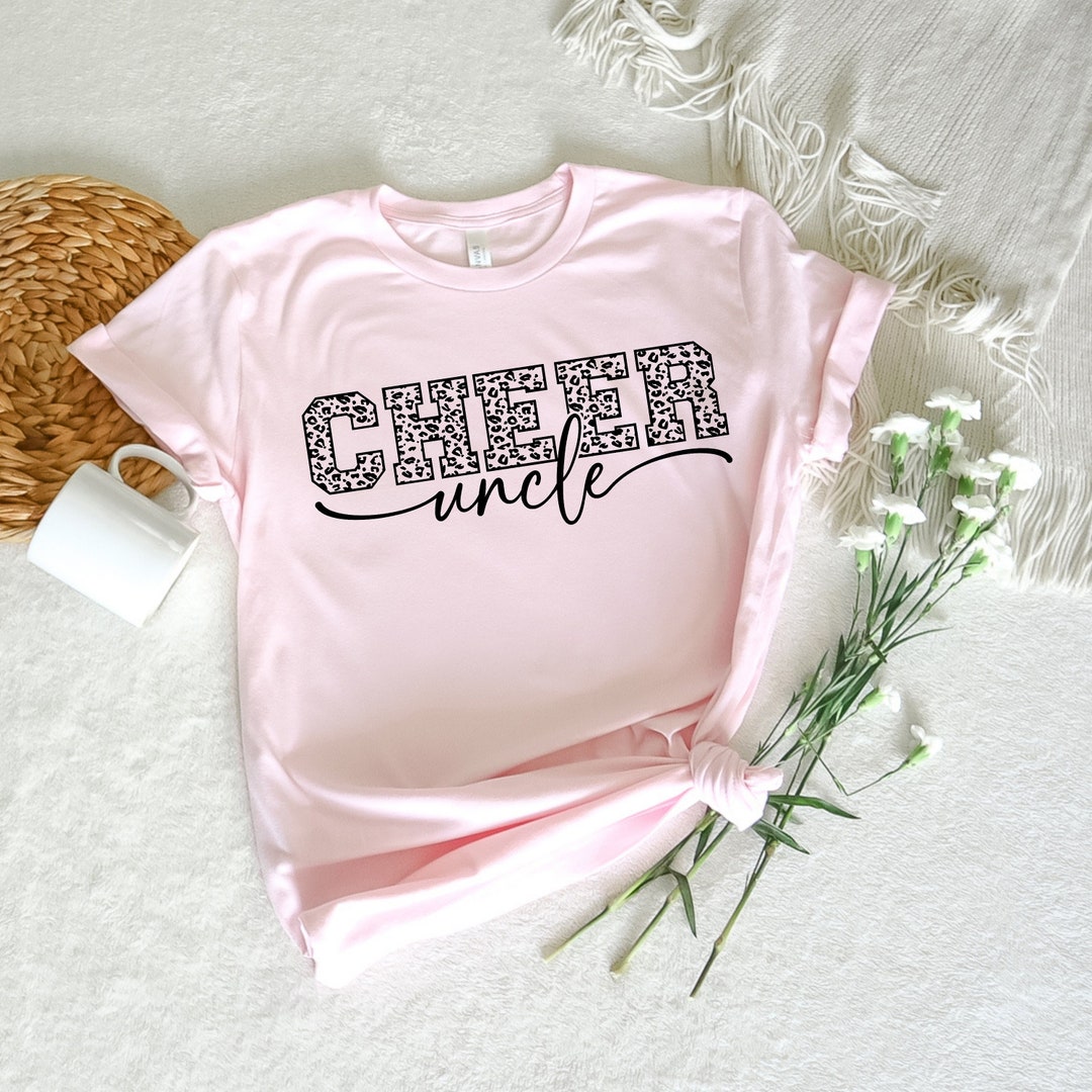 Cheer Uncle Svg, Cheerleading T-shirt Svg, Cheer Squad Svg, Cheerleader ...