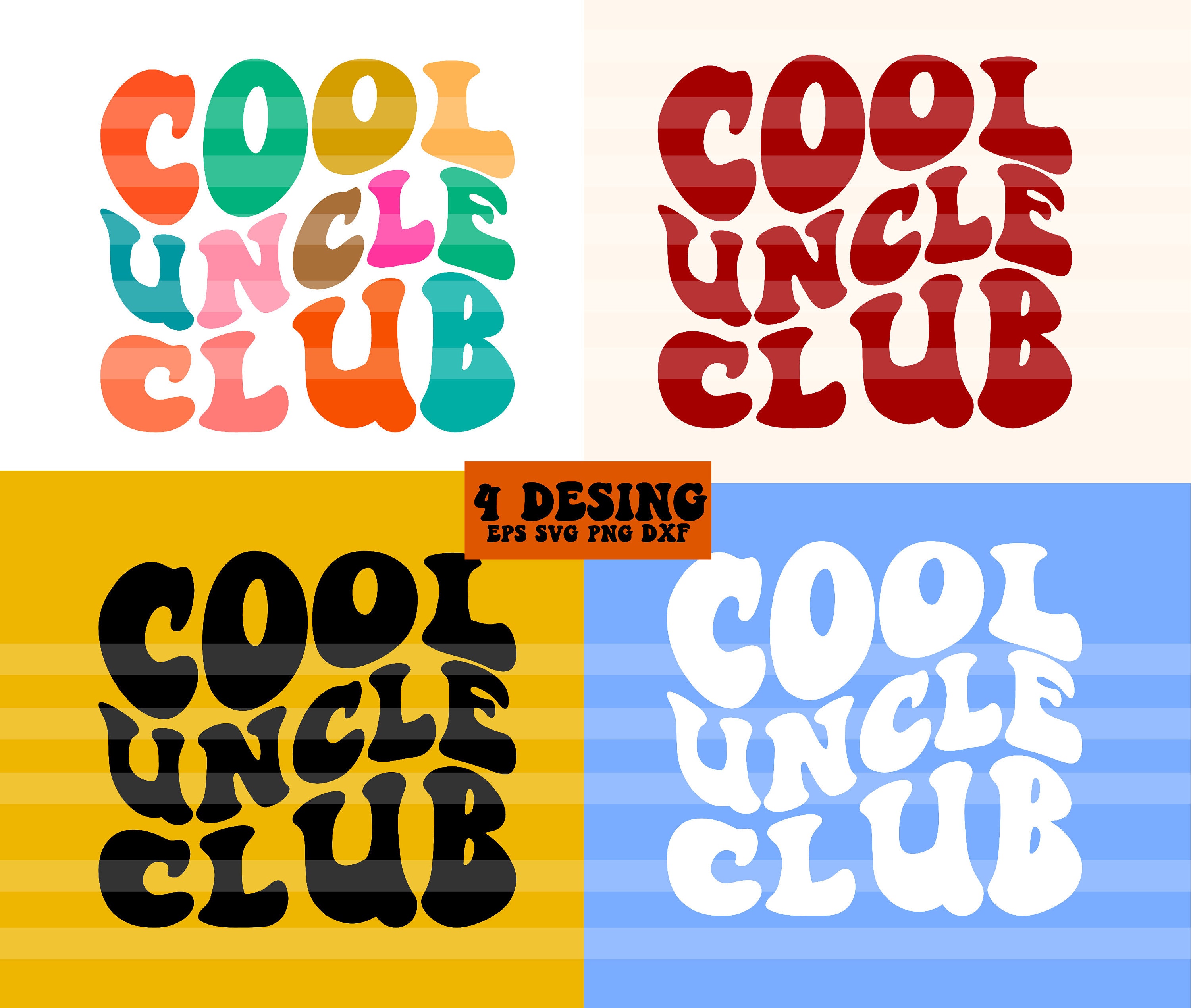Cool Uncle Club SVG Best Uncle Svg Uncle to Be Svg One - Etsy Canada