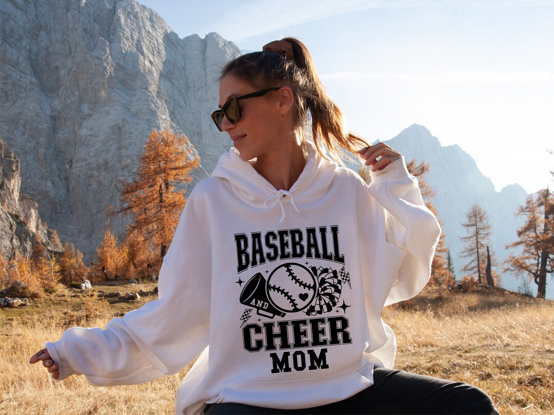 Baseball and Cheer Mom Svg Png, Baseball Svg, Baseball Fan Svg, Cheer ...