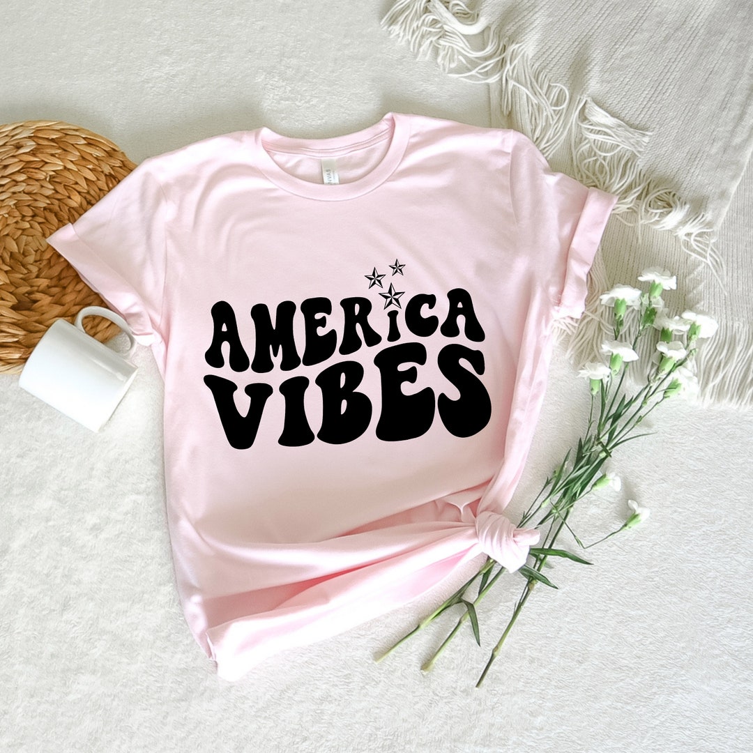 America Vibes SVG United Stated Svg Groovy America Mom - Etsy
