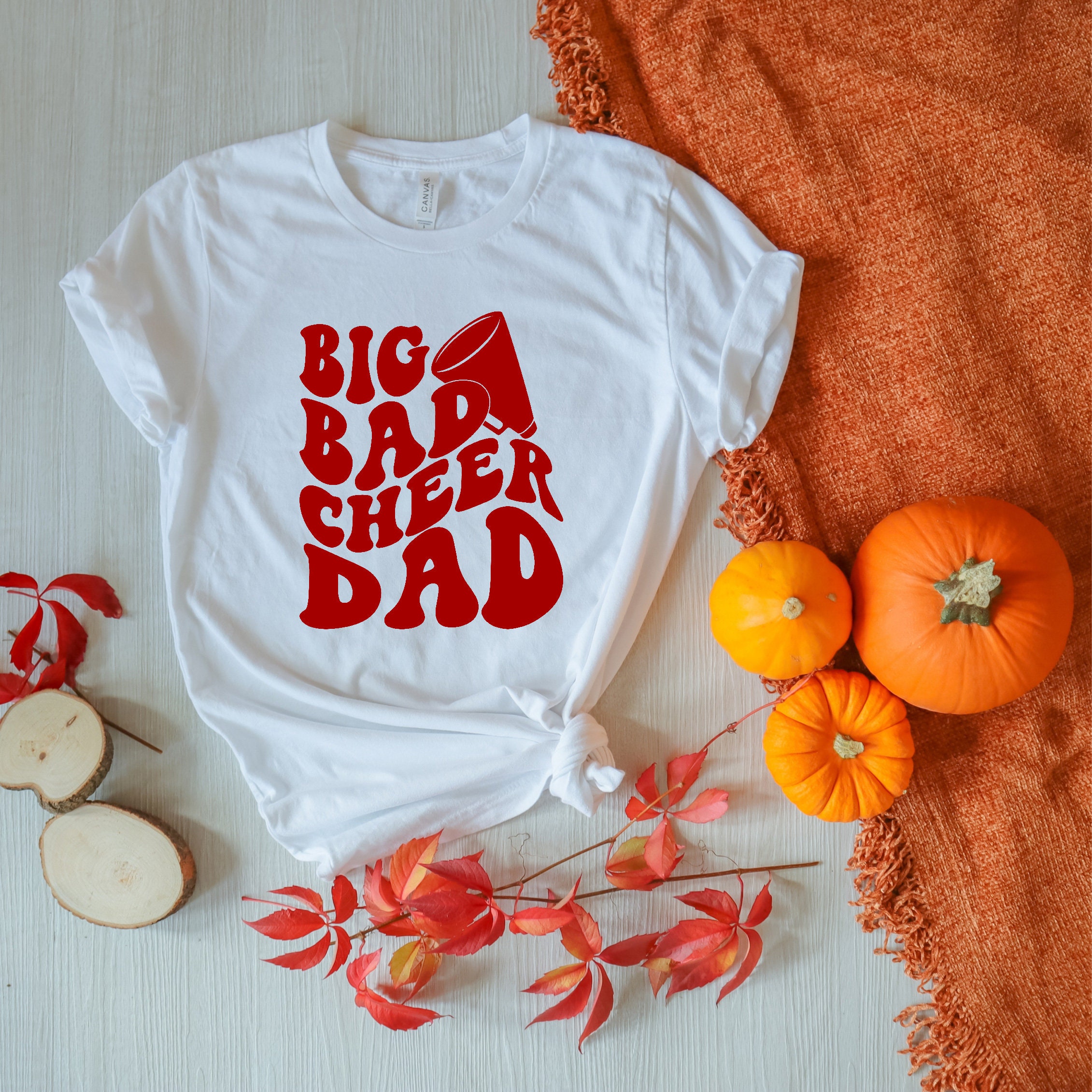 Big Bad Cheer Dad SVG Cheer Dad Svg Cheerleading T-shirt - Etsy