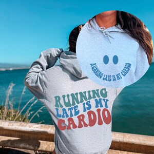 Running Late is My Cardio Svg, Funny Fitness Svg, Motivational Svg ...