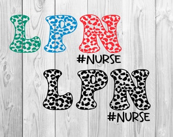 Lpn Svg - Etsy