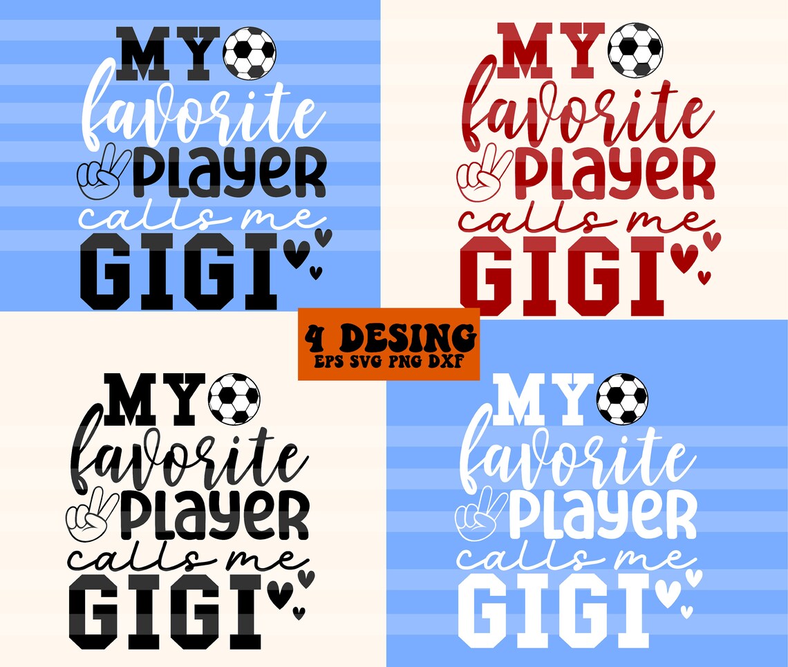 Soccer Gigi Svg Fun Gift for Gigi Svg Soccer Shirt Svg - Etsy