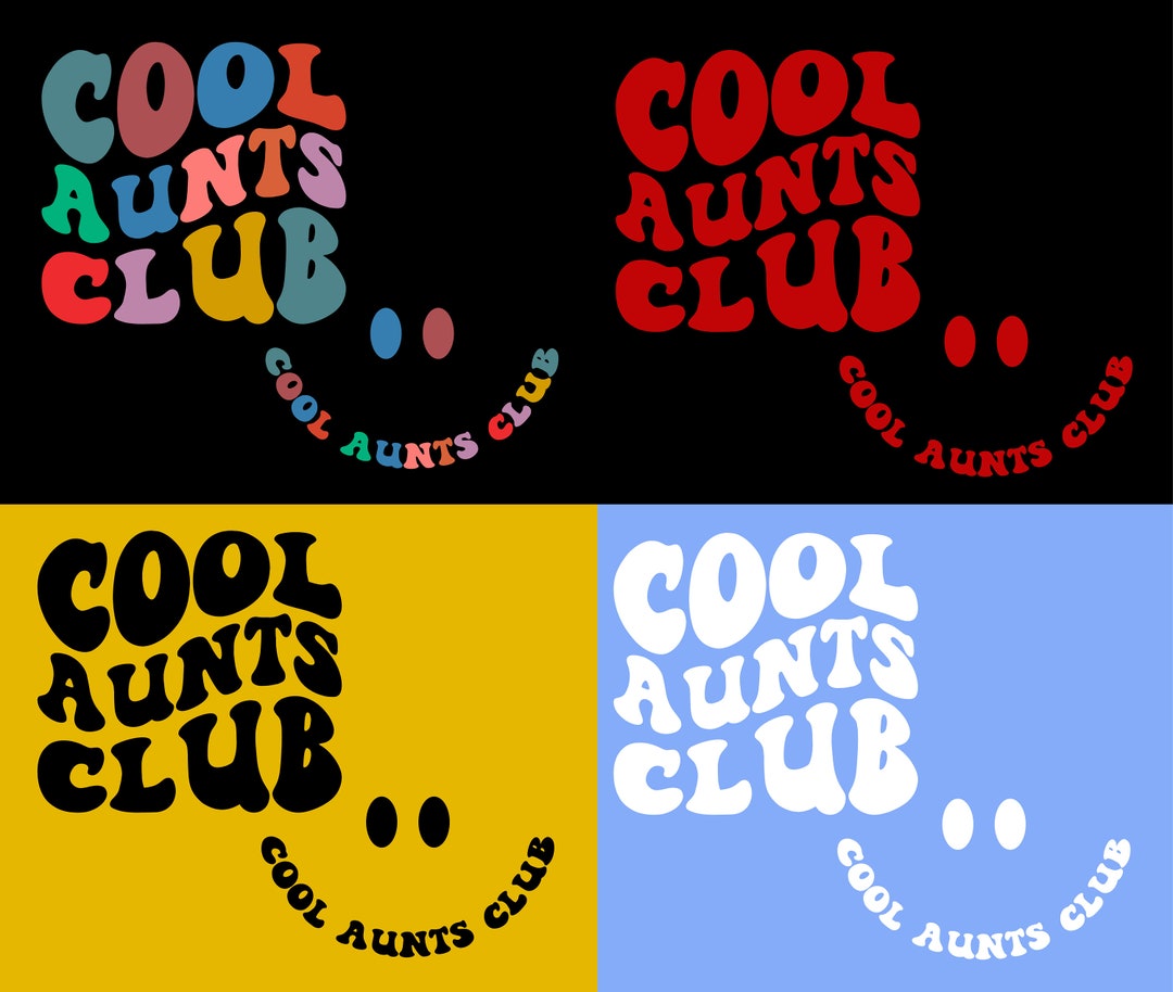 Cool Aunts Club SVG Best Aunt Svg Aunt to Be Svg One Loved - Etsy Israel
