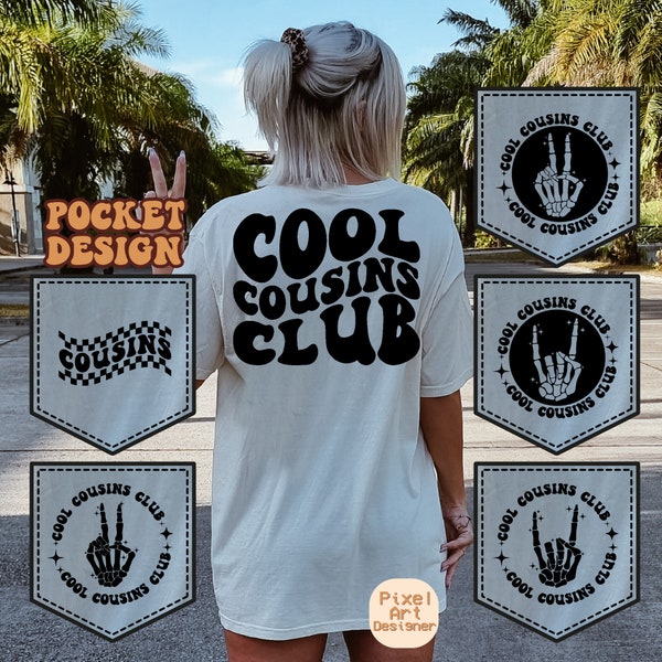 Cool Cousins Club Svg - Etsy